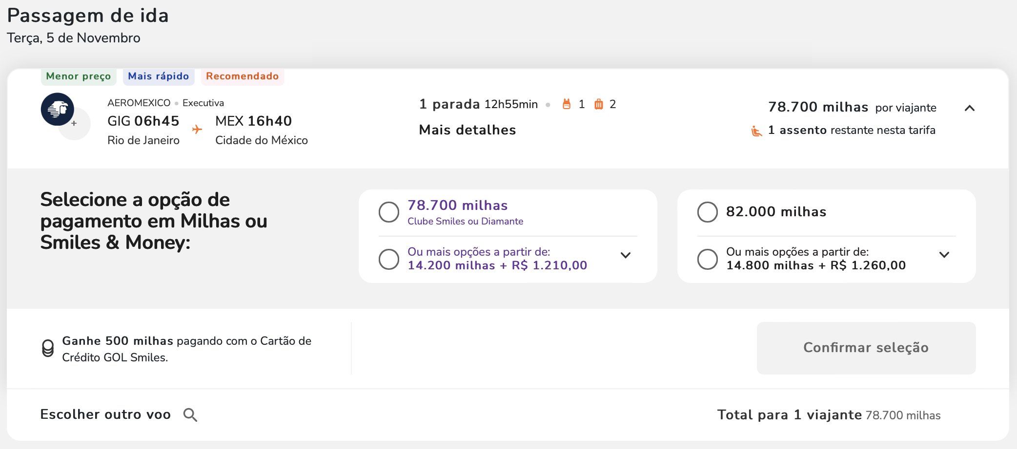 Passagens do Rio de Janeiro para a Cidade do México na Classe Executiva da Aeromexico a partir ...